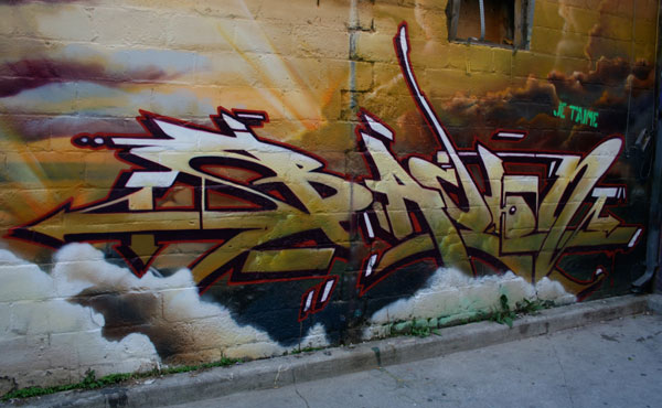 Bacon Graffiti Pictures | Senses Lost