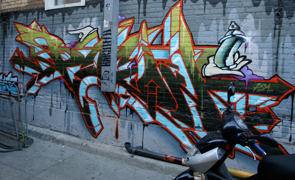 Bacon Graffiti Pictures | Senses Lost